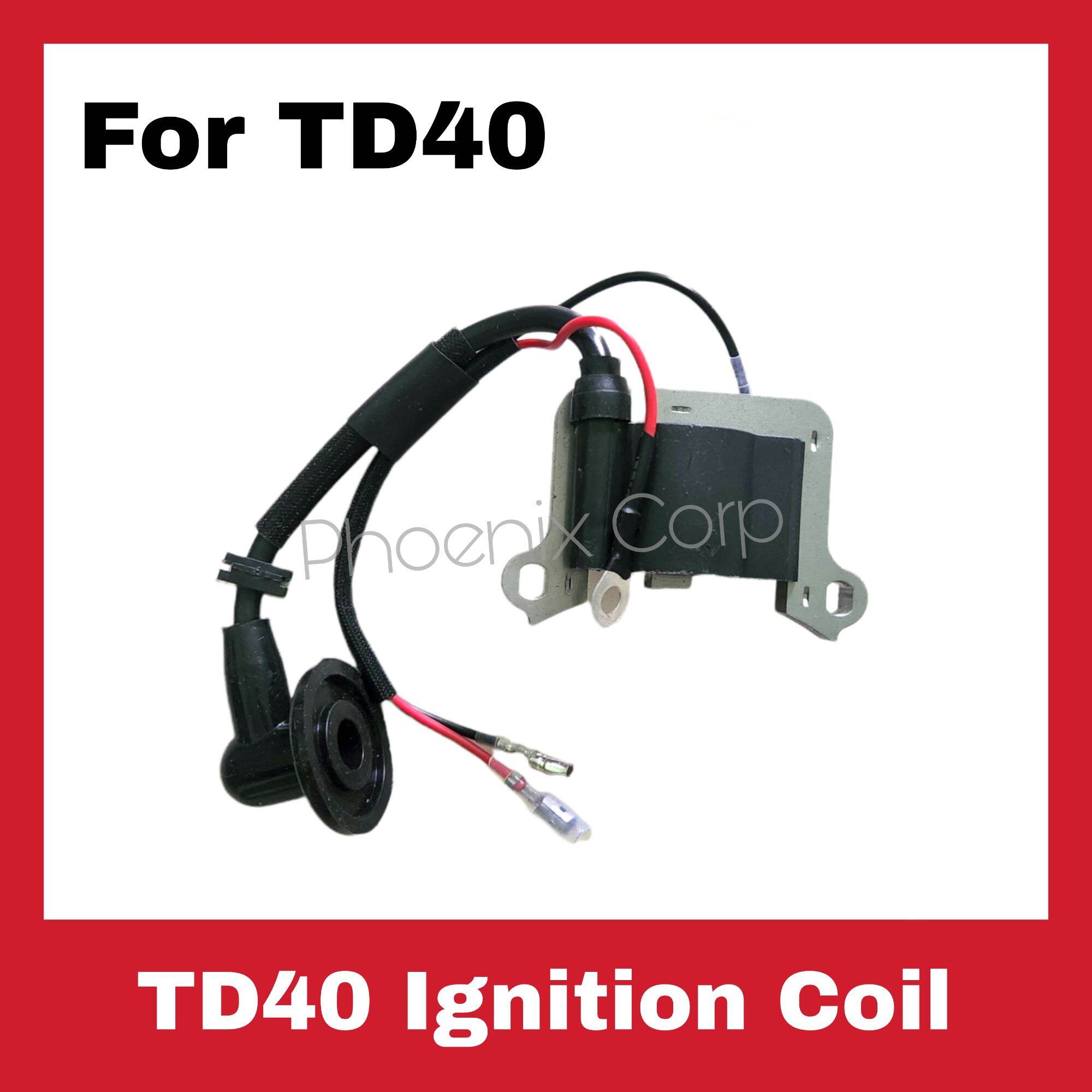 TD40 Ignition Coil for 2 Stroke Grass Cutter | Lazada PH