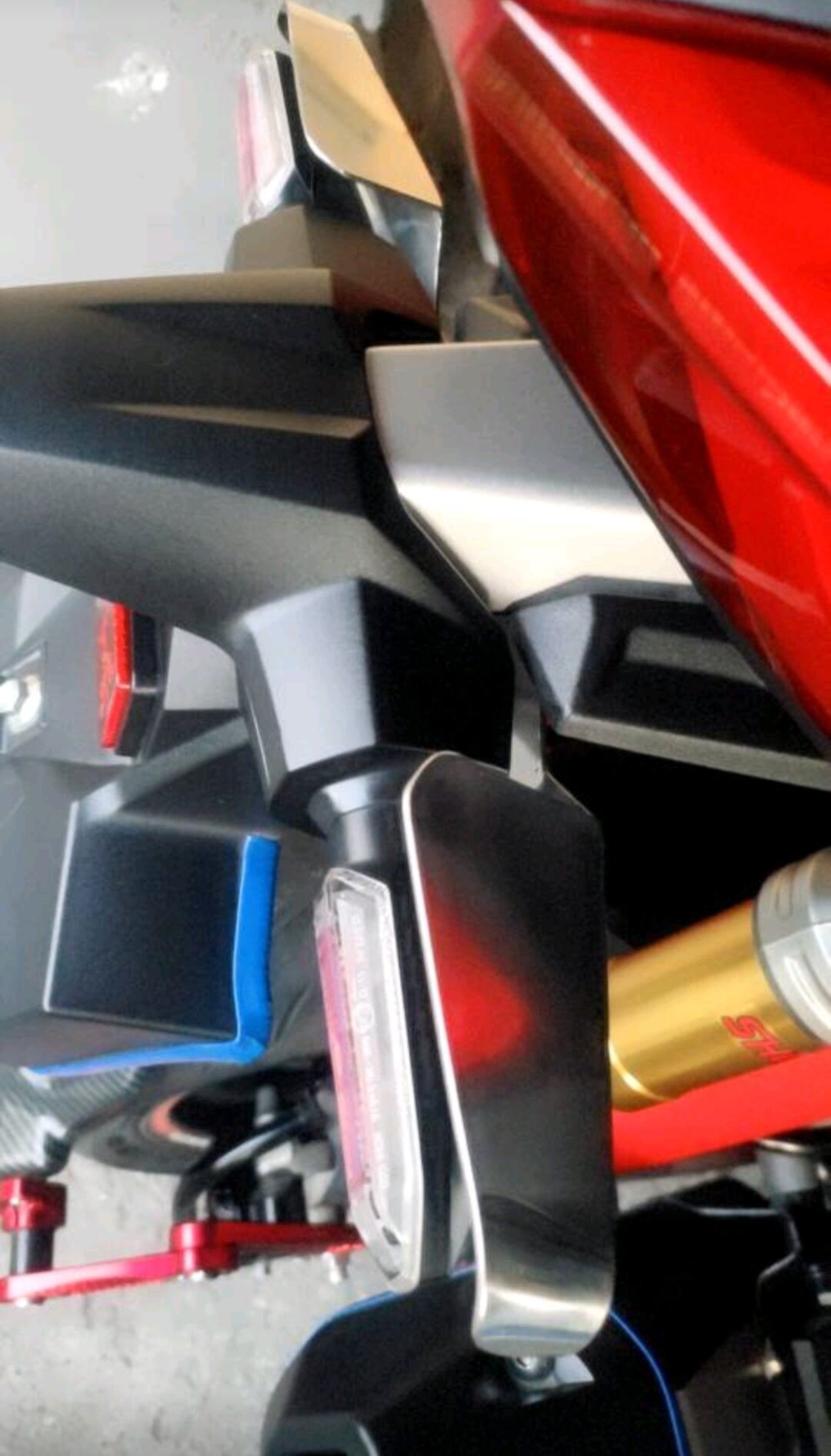 click v1/v2/160 and ADV 150 signal light cover protector pure stainless ...