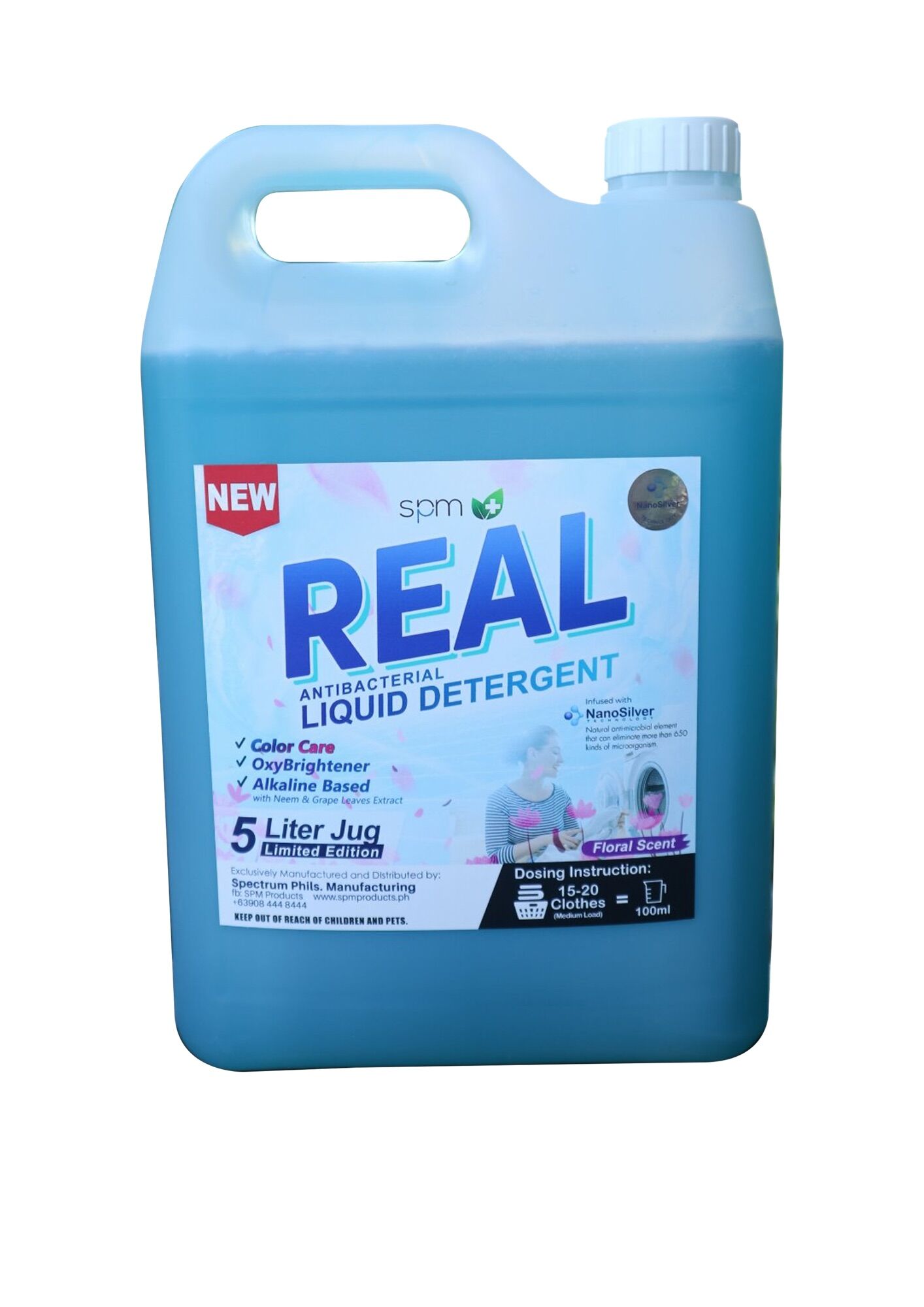 REAL Liquid detergent 5L Galon (Floral) | Lazada PH