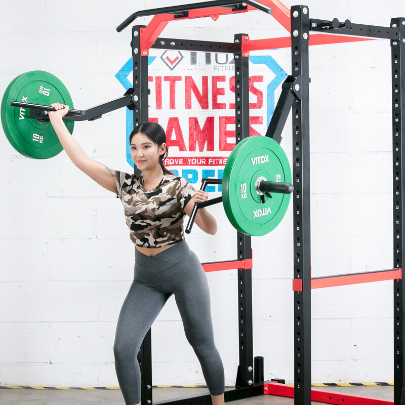 Squat Rack Weight Rack Squat Pitch and Curvature of Roof Bench Push ...