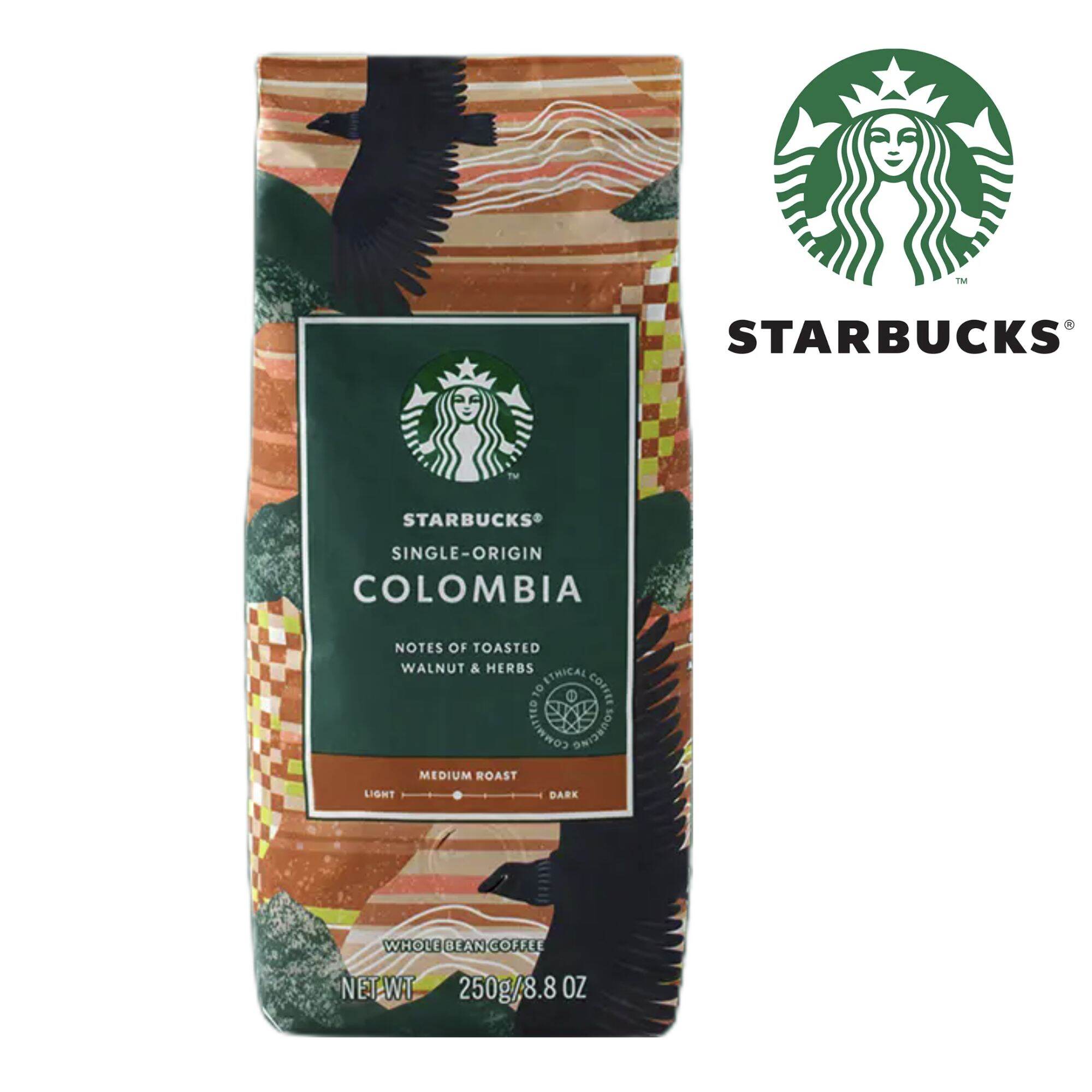 STARBUCKS COLOMBIA COFFEE juicy and nutty 250grams | Lazada PH