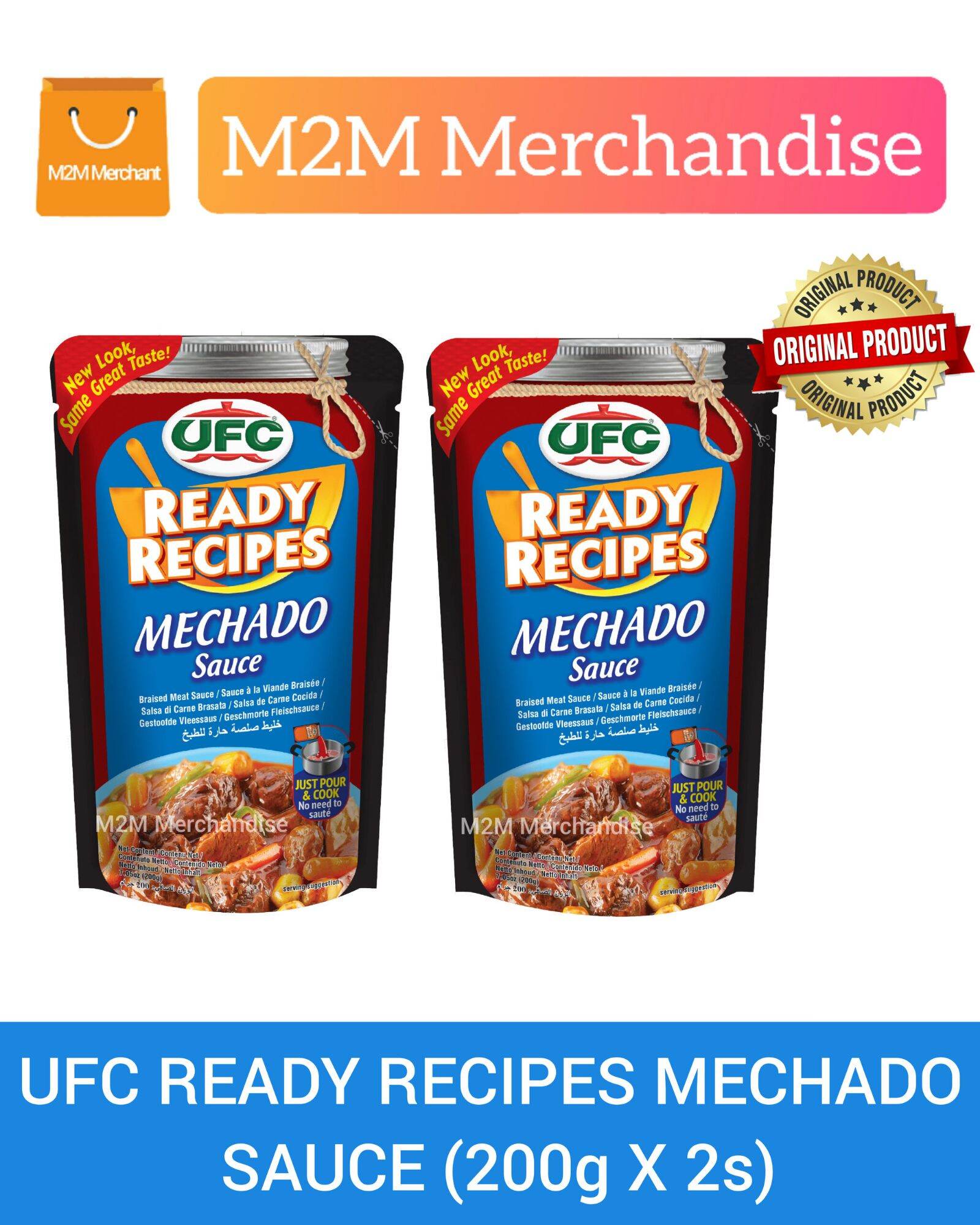 UFC READY RECIPES MECHADO SAUCE (200g X 2s) | Lazada PH