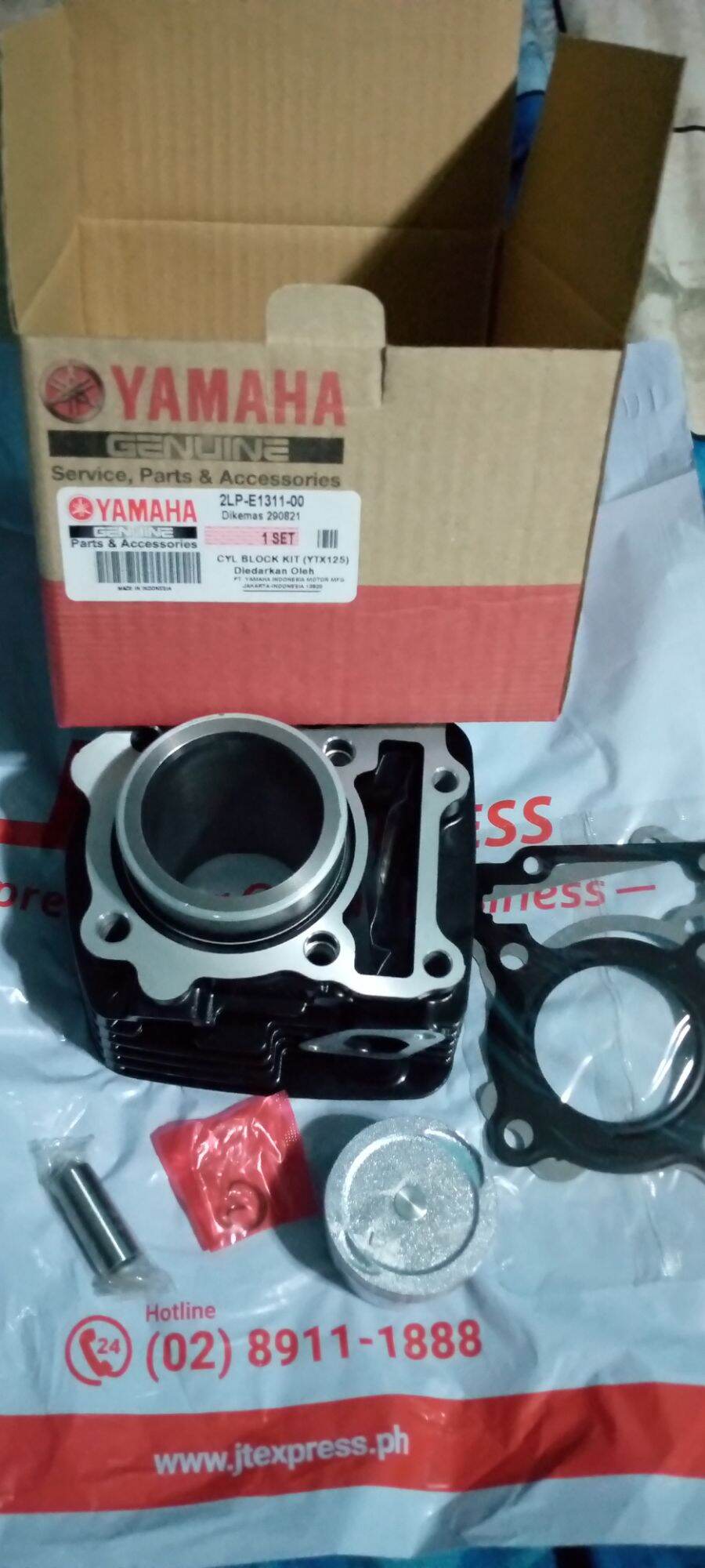 yamaha genuine ytx125 cylinder block kit assy(std) | Lazada PH