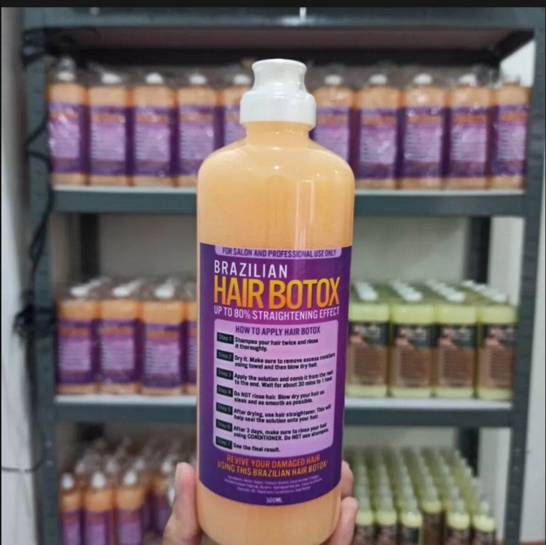 ORIGINAL BRAZILIAN HAIR BOTOX TREATMENT. ( 500ML ONLY) | Lazada PH