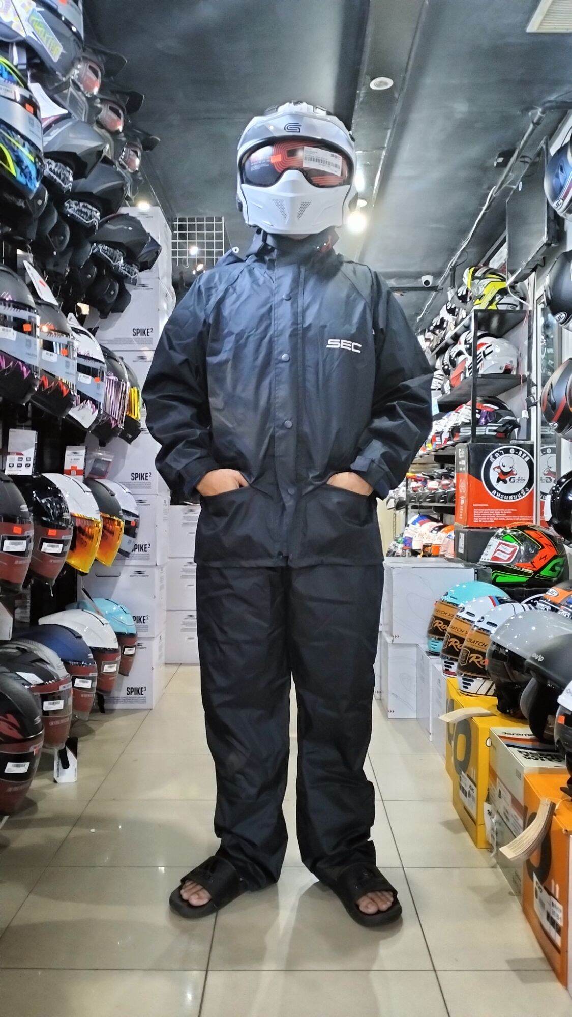 SEC Topada Raincoat Black | Lazada PH