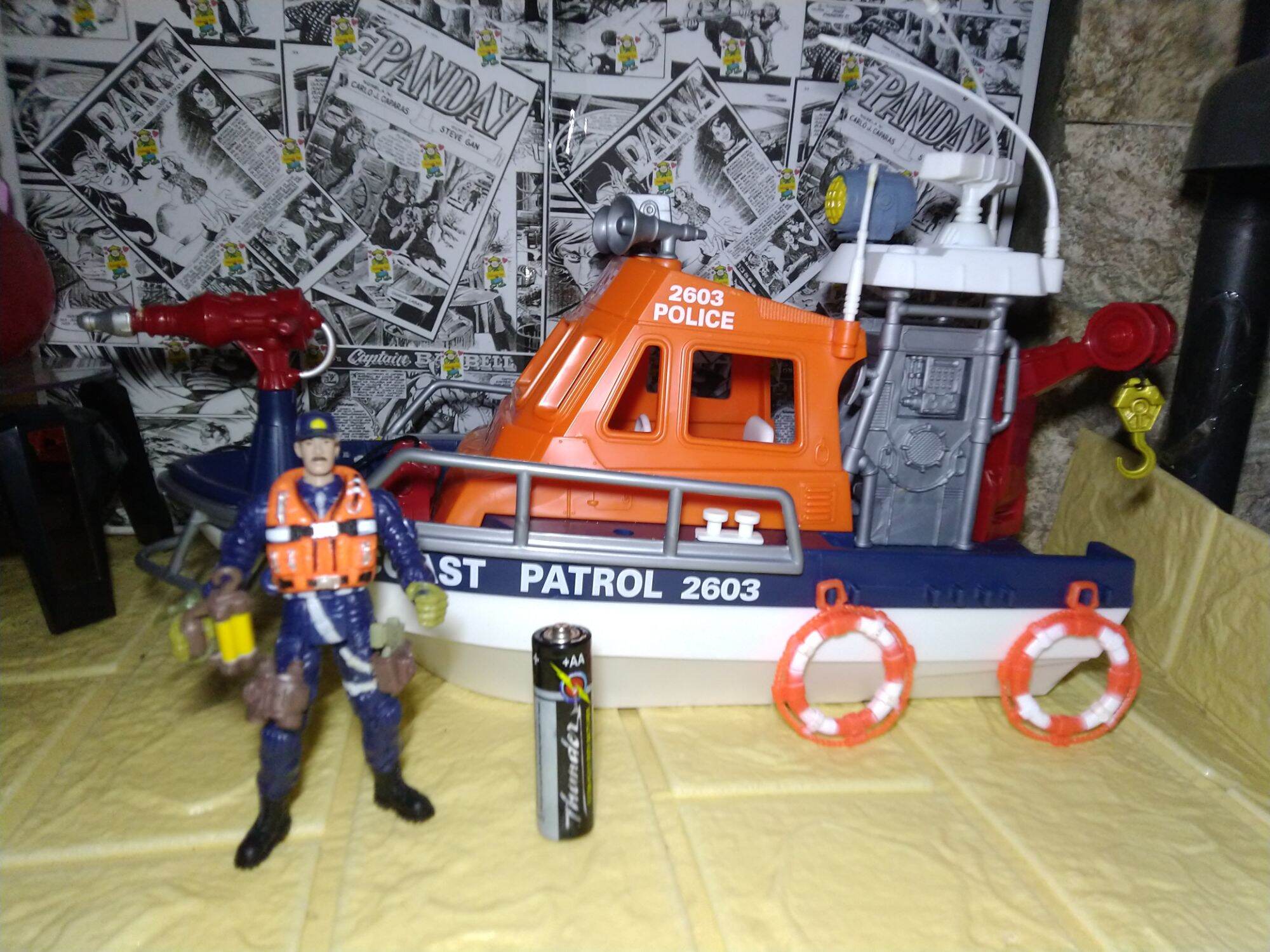 Chap Mei 1/18 Scale Police Boat W/ Figure | Lazada PH