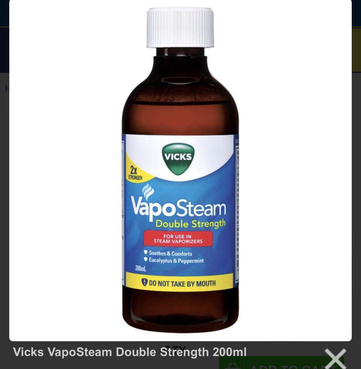 Vicks Vaposteam Inhalant | Lazada PH