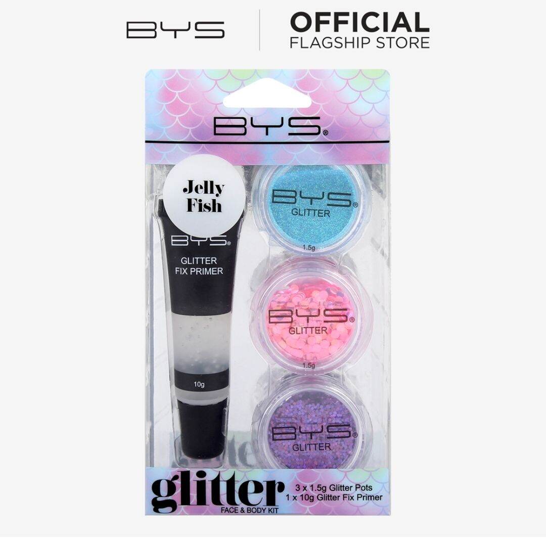 BYS glitter face and body kit make up | Lazada PH
