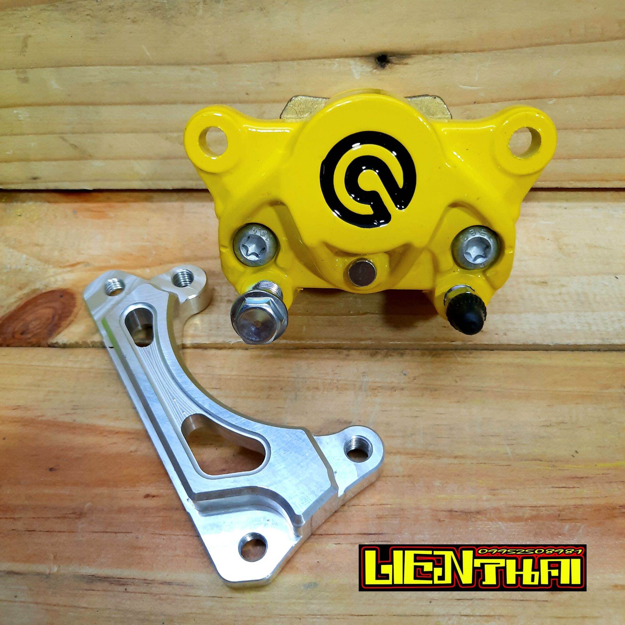 2POT Brembo Caliper W/ Bracket - Honda click 125i/ 150i / Honda beat ...