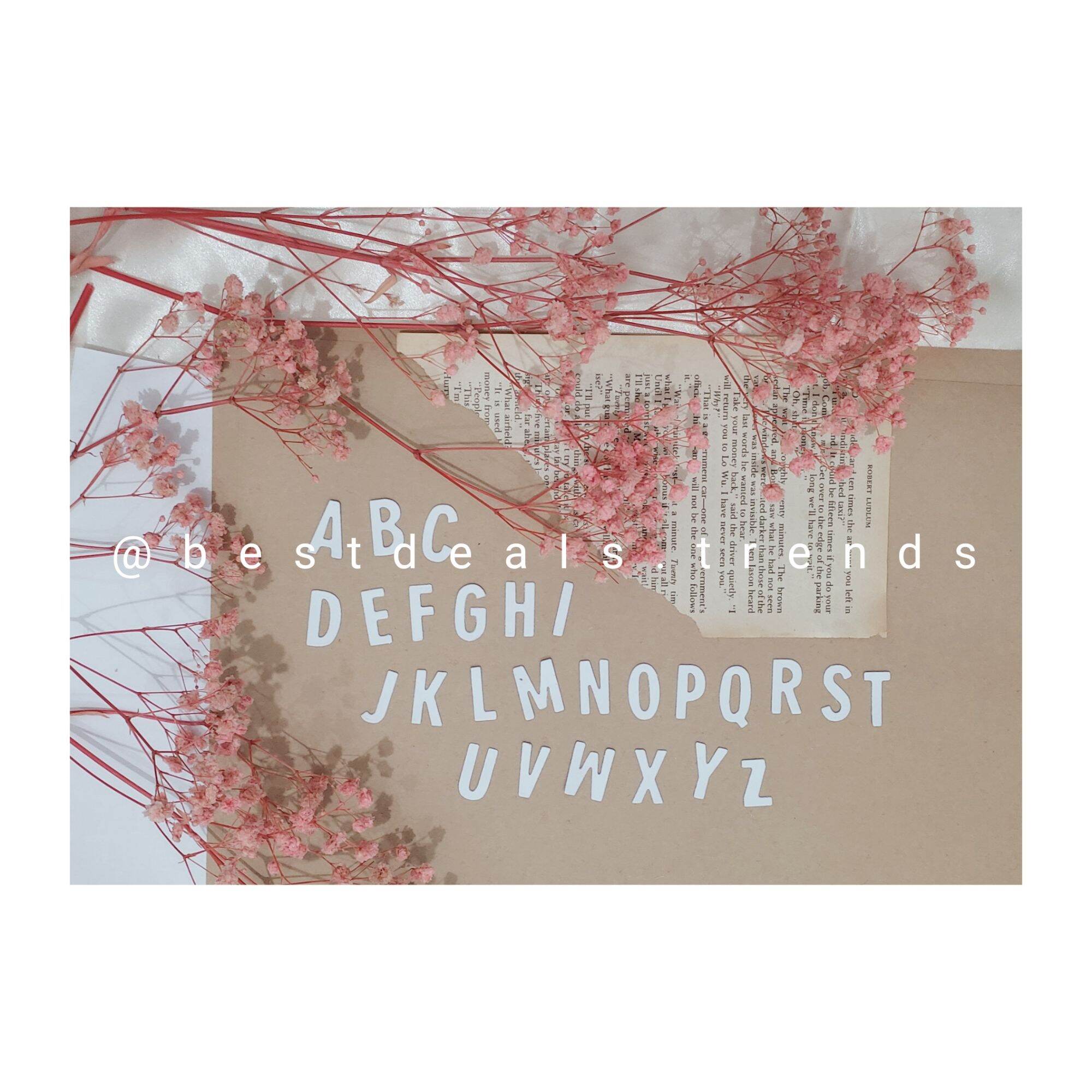 A-Z ALPHABET DIE CUT FOR INVITATION, GIFT CARDS AND JOURNALS | Lazada PH