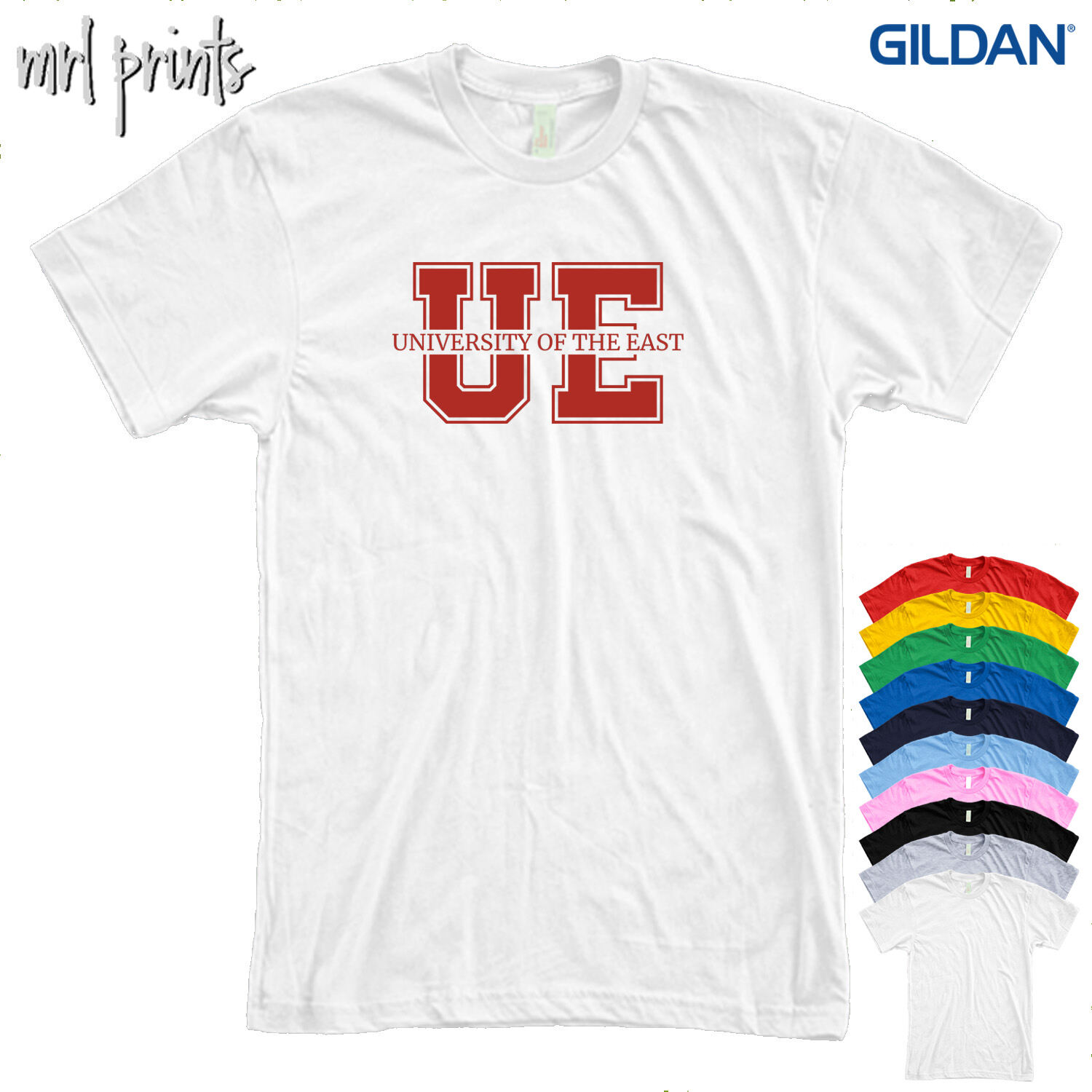 Ue Tshirt Unisex MRL Prints Gildan Cotton School College University ...