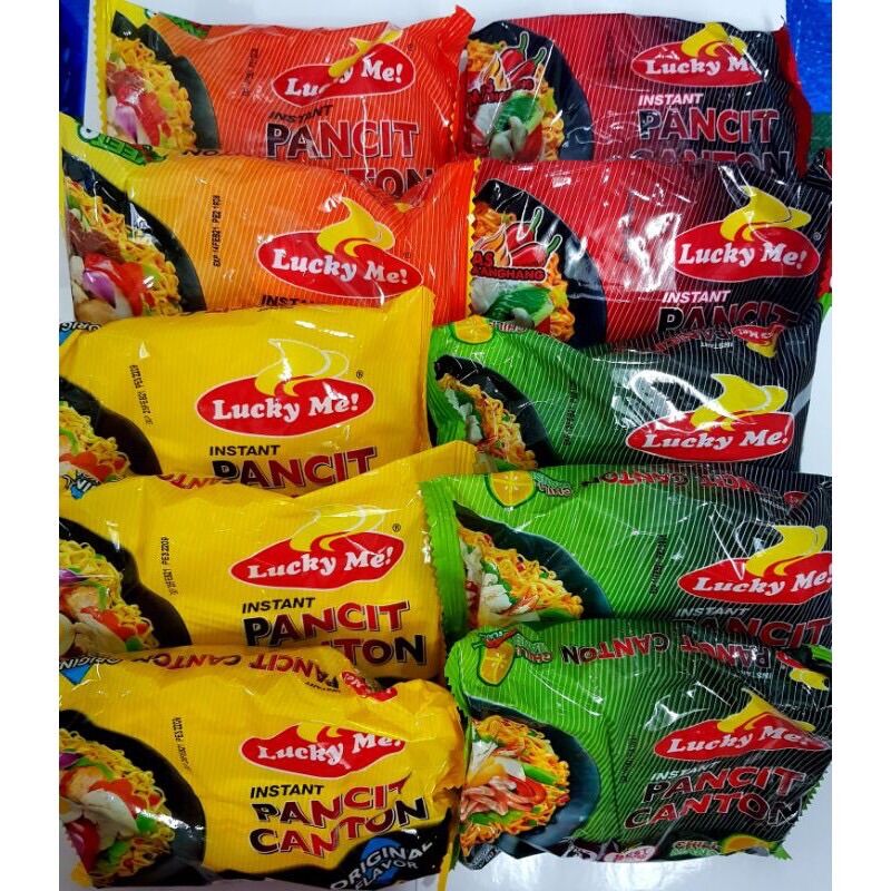 Lucky Me Pancit Canton 80g 10 packets | Lazada PH