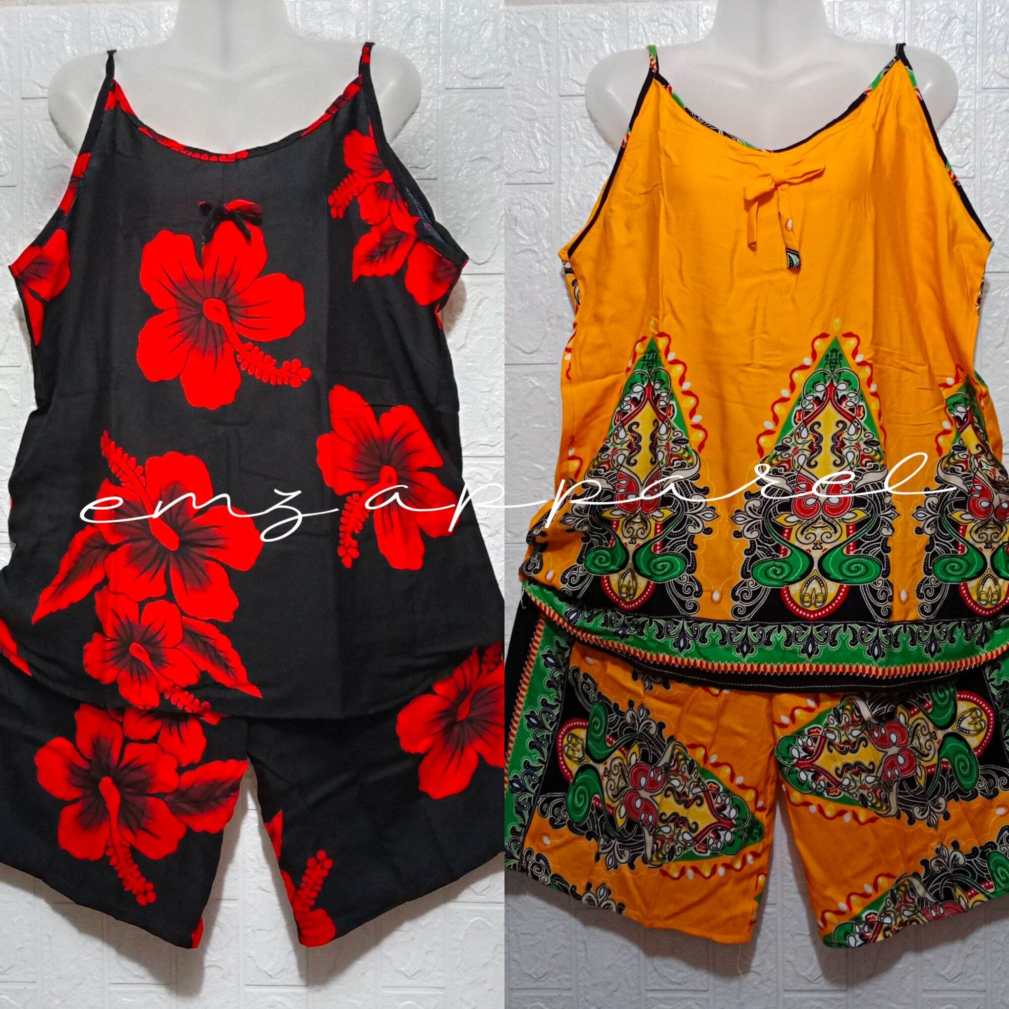 terno chalis bangkok ( Xl 38to42 bustline ) assorted print‼️ | Lazada PH