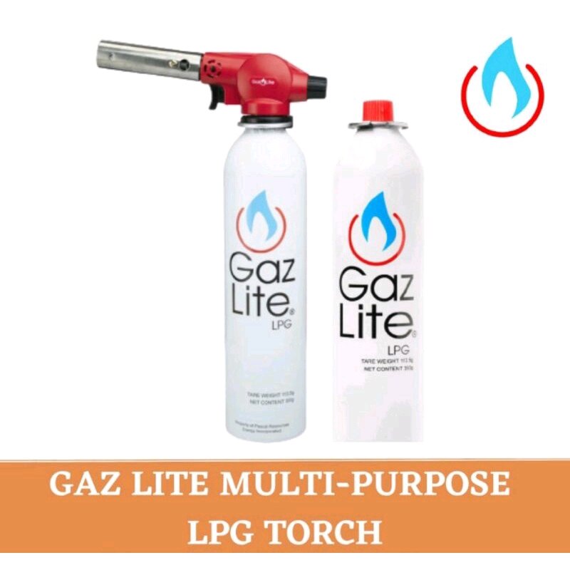 Gazlite Torch with 330g Cylinder SET | Lazada PH