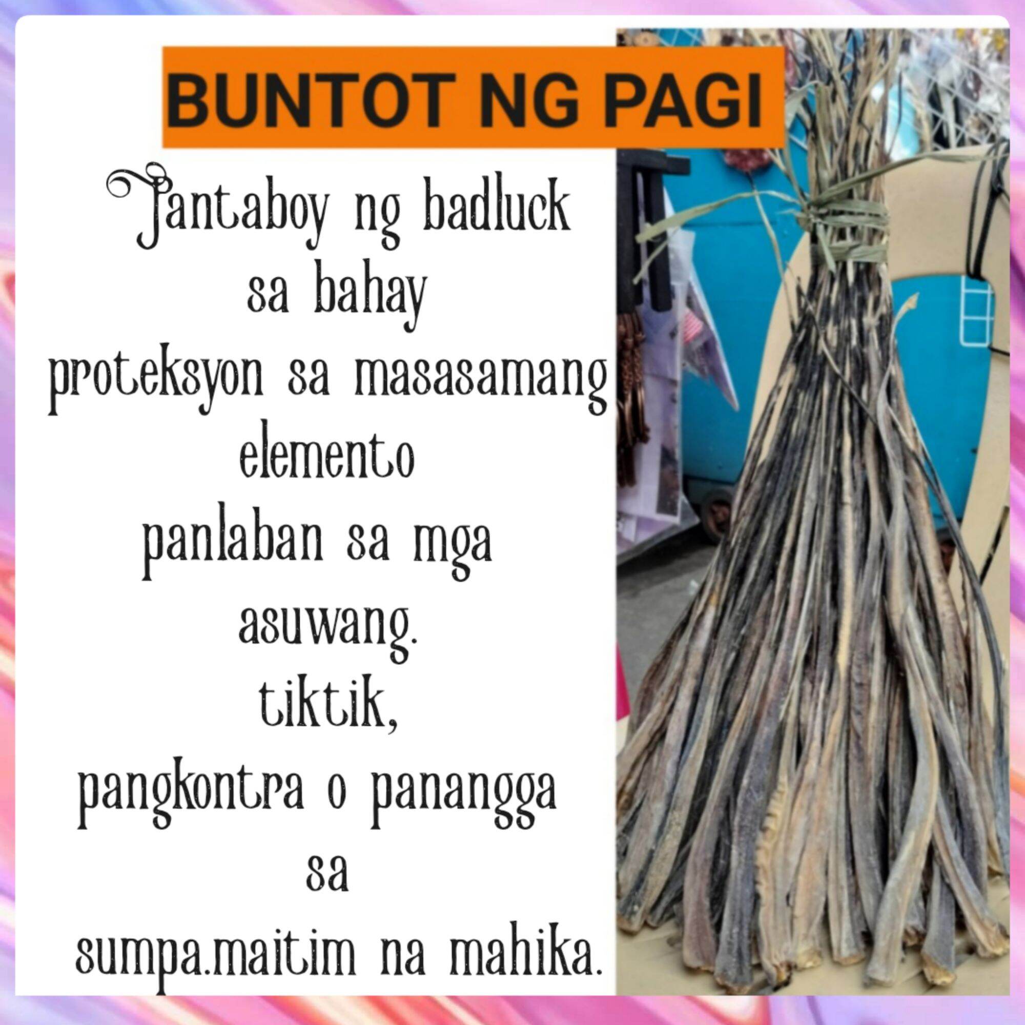 BUNTOT NG PAGI ORIGINAL 1 piece very small PANGLAGAY SA PINTUAN | Lazada PH