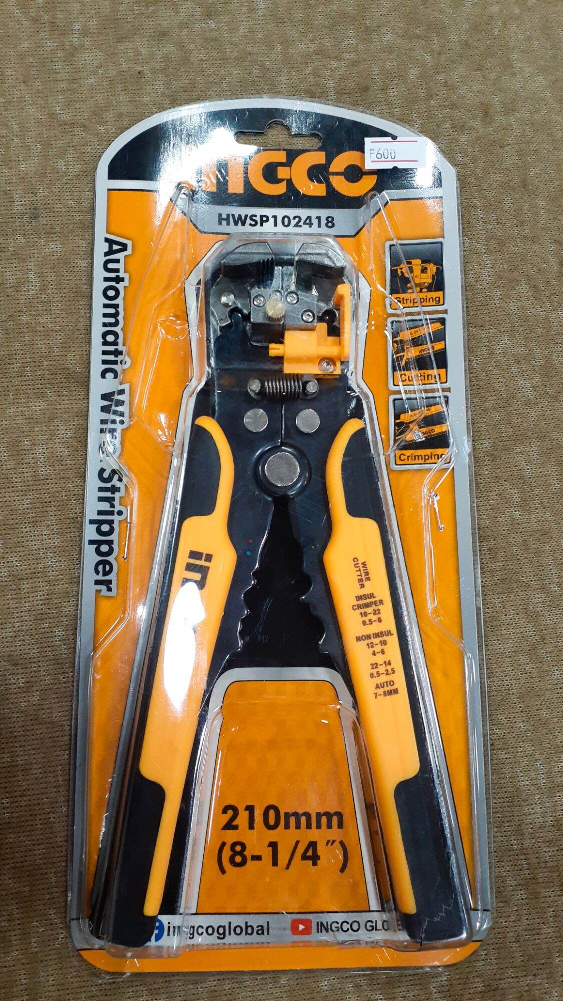 INGCO Automatic Wire Stripper | Lazada PH