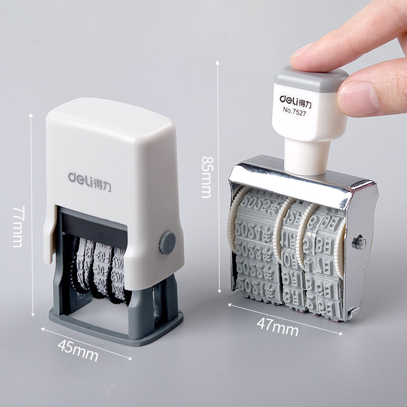 Deli Date Seal Ink Back Large Adjustable Automatic Production Year ...