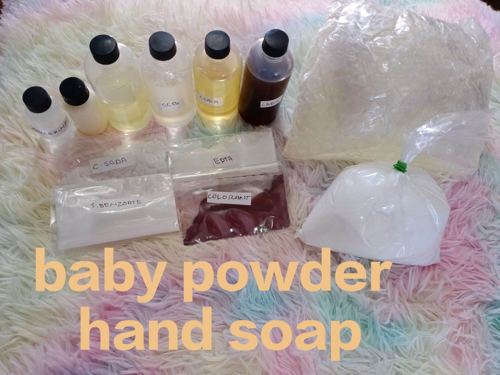 diy liquid hand soap 20 liters yield baby powder scent | Lazada PH
