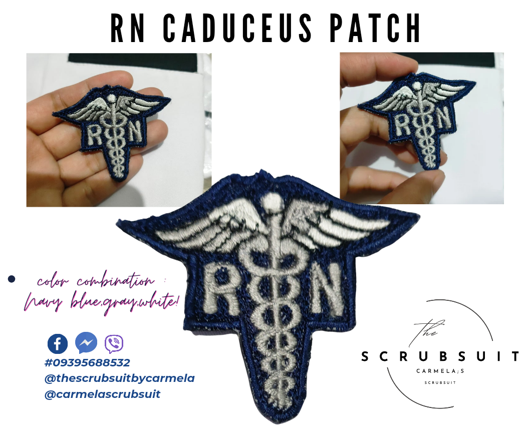 PATCHES RN CADUCEUS LOGO | Lazada PH