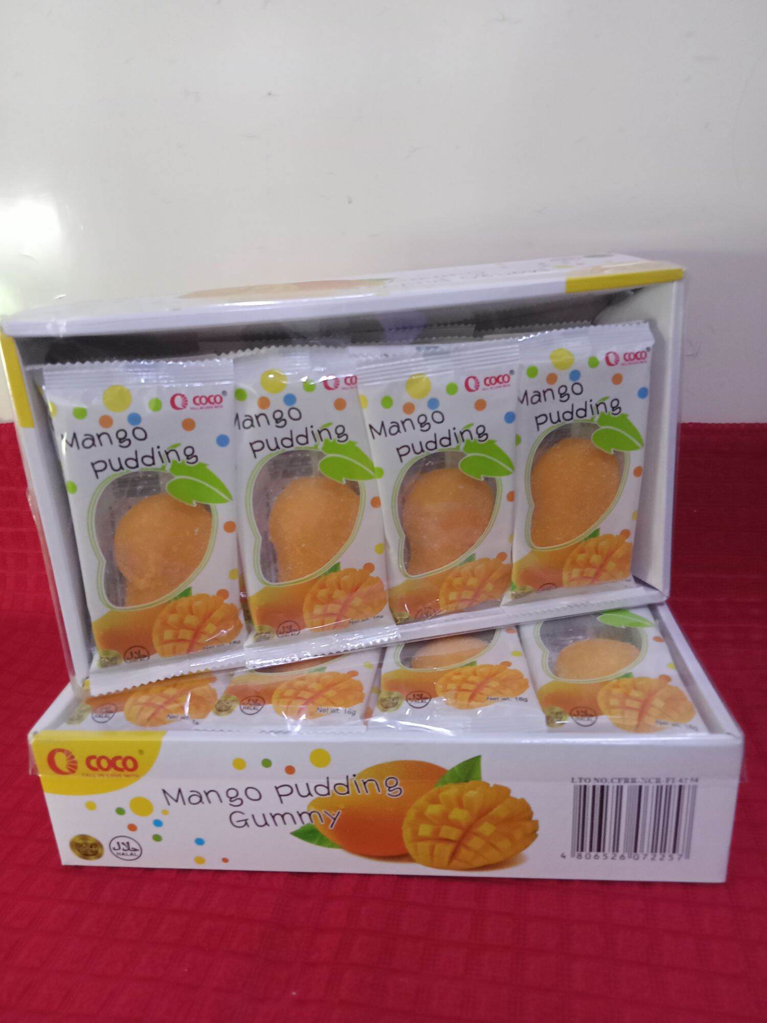 Mango pudding gummy 20pcs (1box) | Lazada PH