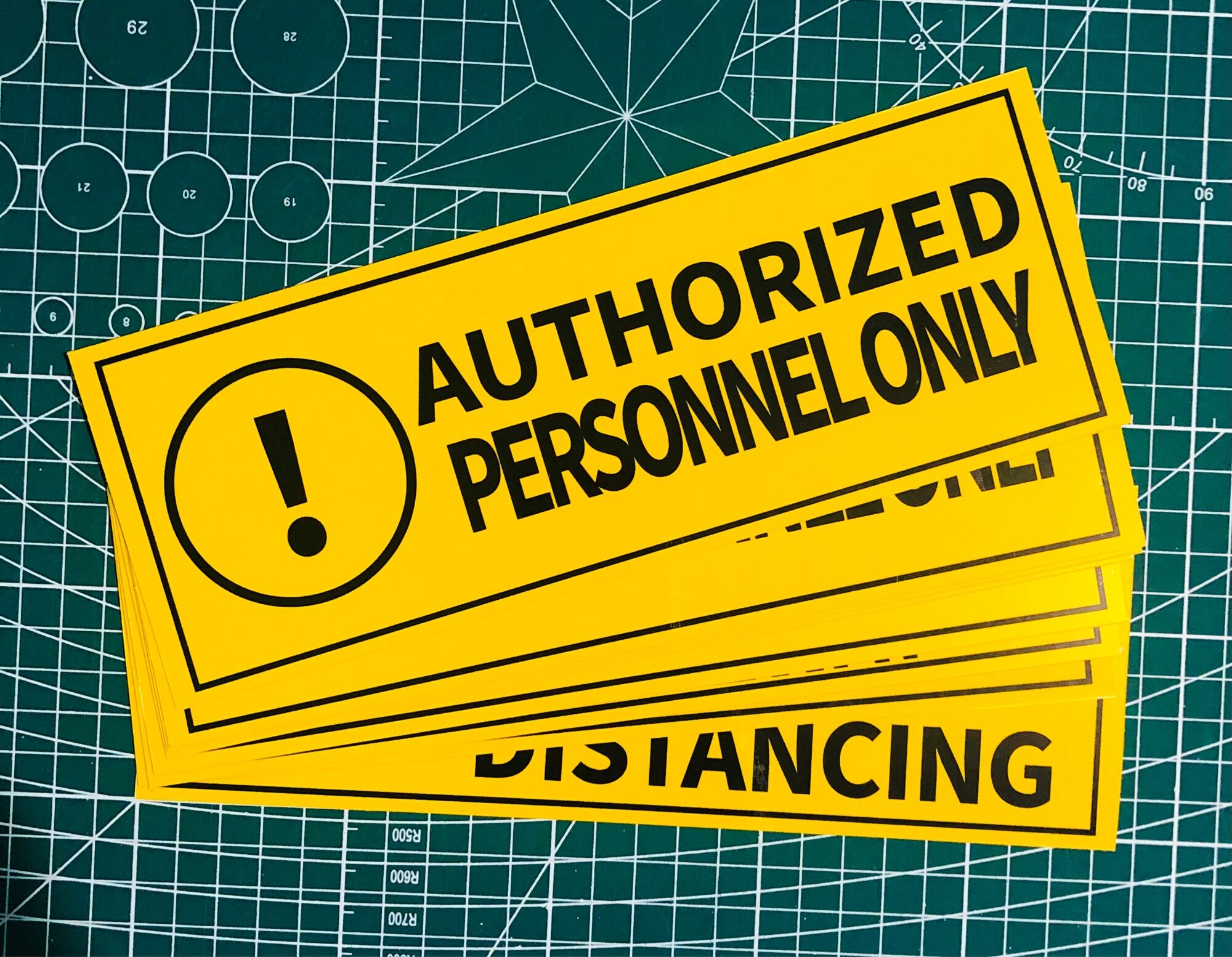 Authorized Personnel Signage | Lazada PH