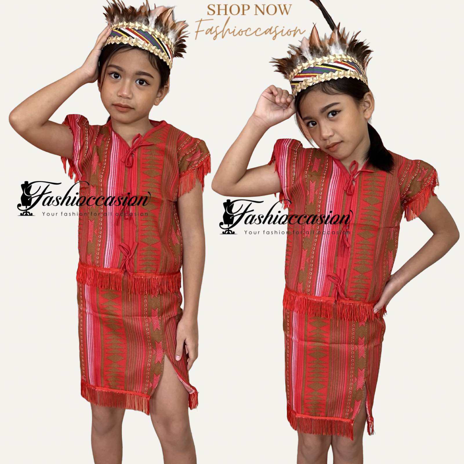 Igorot / Ifugao Girl Costume For Kids - Buwan Ng Wika | Lazada PH