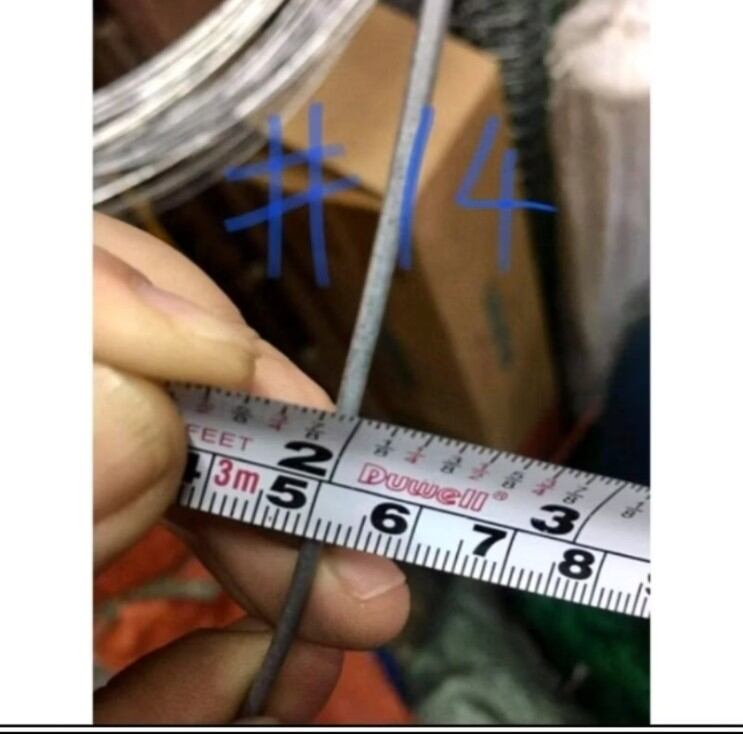 1 kilo Gi wire or alambre Sizes: Gauge #14, #16, #18 and #24 | Lazada ...