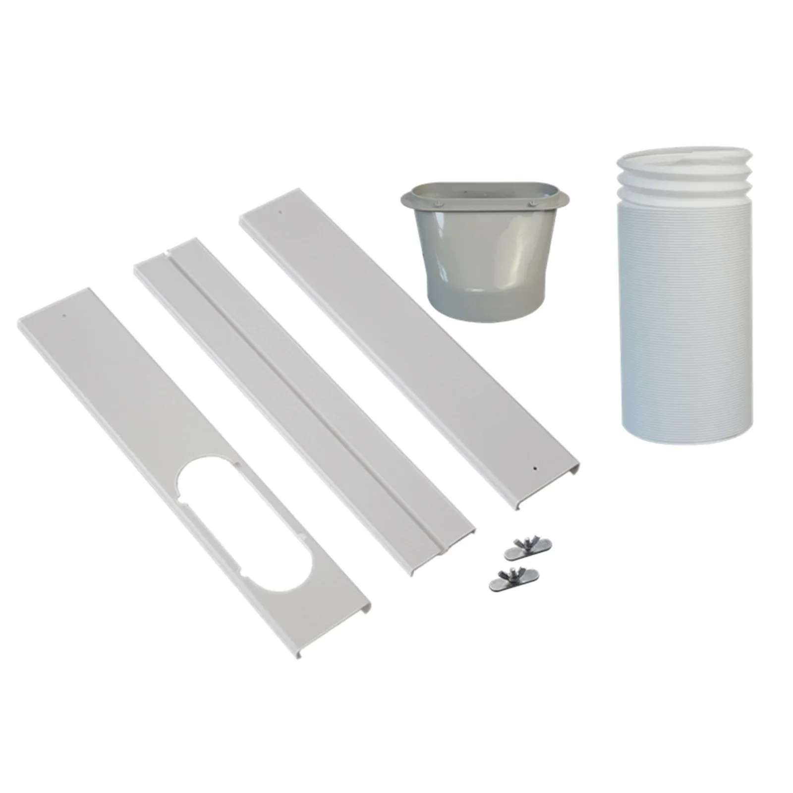 Portable Air Conditioner Window Vent Kit AC Exhaust Hose Universal ...