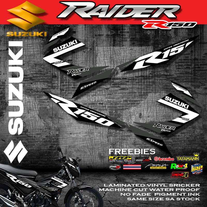 Suzuki Raider 150 Carb Reborn Decals/Sticker | Lazada PH