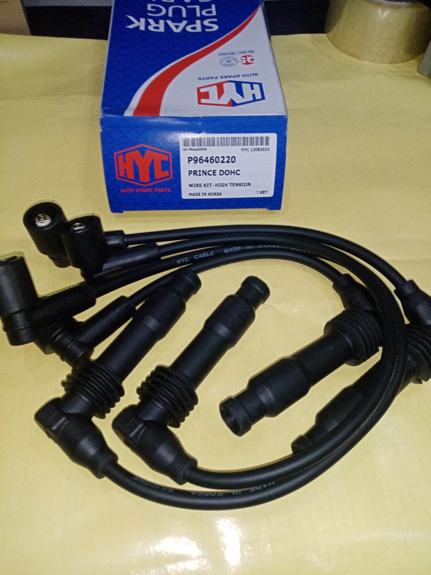 SPARK PLUG CABLE FOR CHEVROLET OPTRA 1.8 ENGINE HYC BRA MADE IN KOREA ...