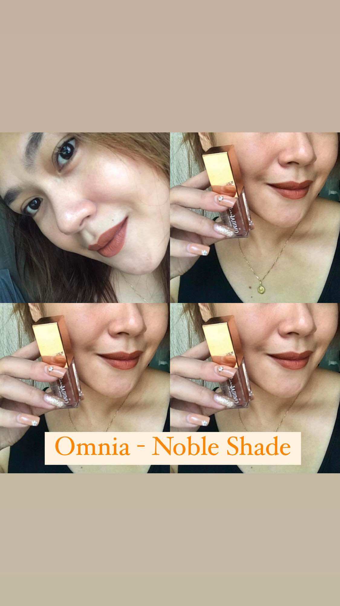 SOFT MATTE lipstick with cooling effect FDA approved by Omnia Beauty