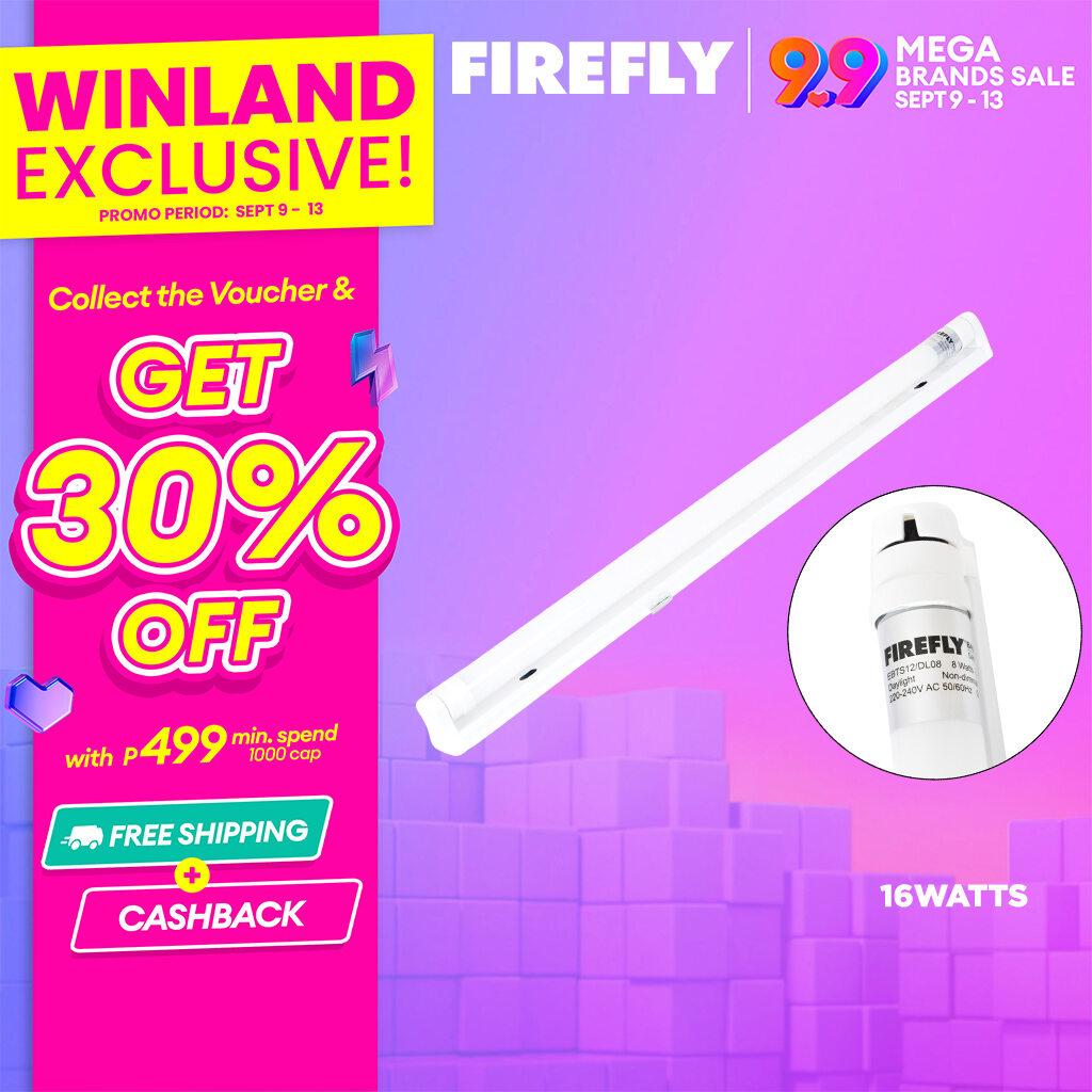 FIREFLY by Winland T8 Tube & Box Type Set-Single-Ended (16W / 220-240V ...