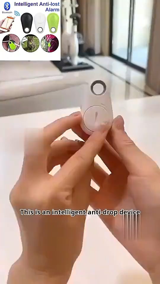 Smart GPS Tracker Device for Person Anti-Lost Bluetooth Keychain ...