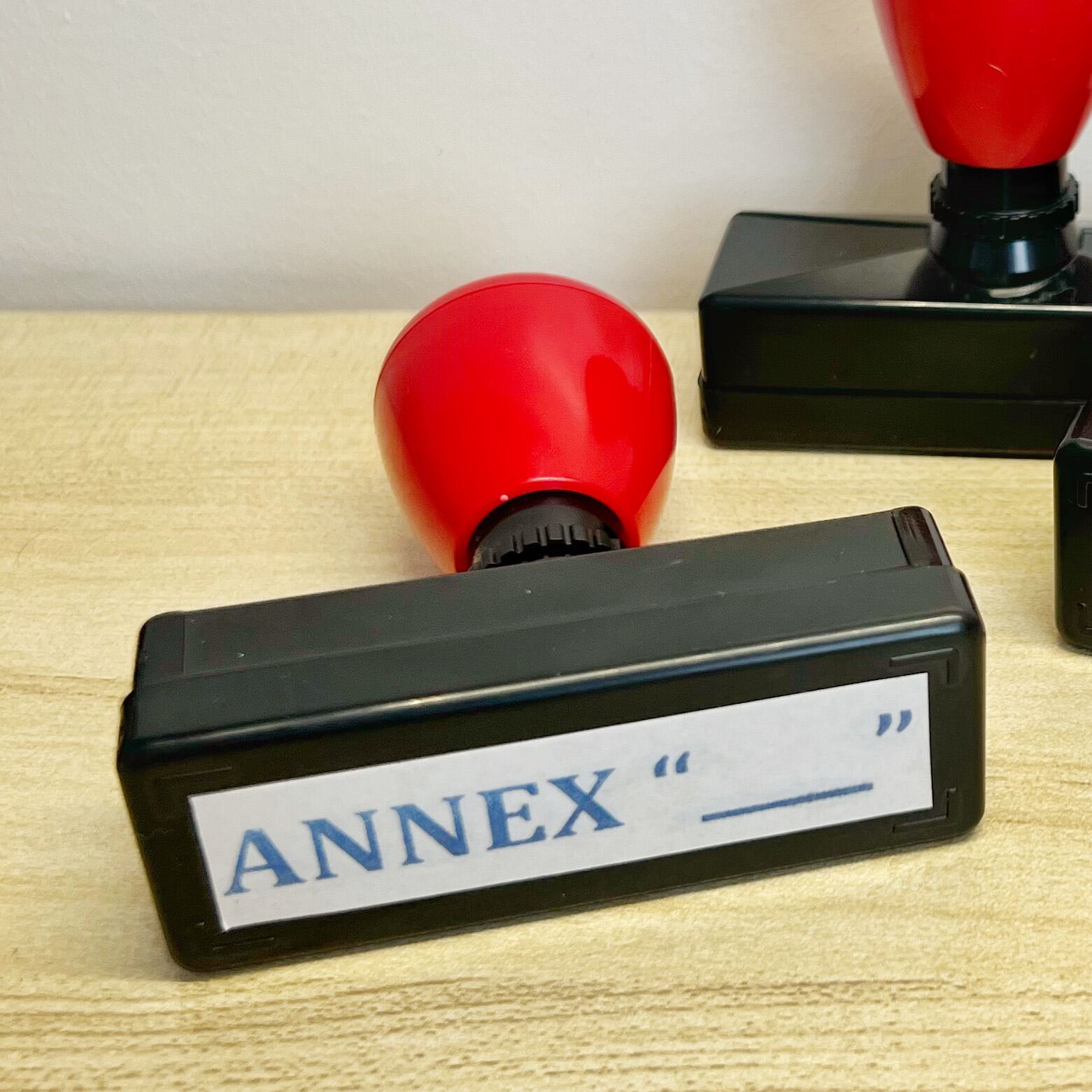 ANNEX EXHIBIT Stamp 16mmx60mm or 20mmx50mm Flash Stamp | Lazada PH