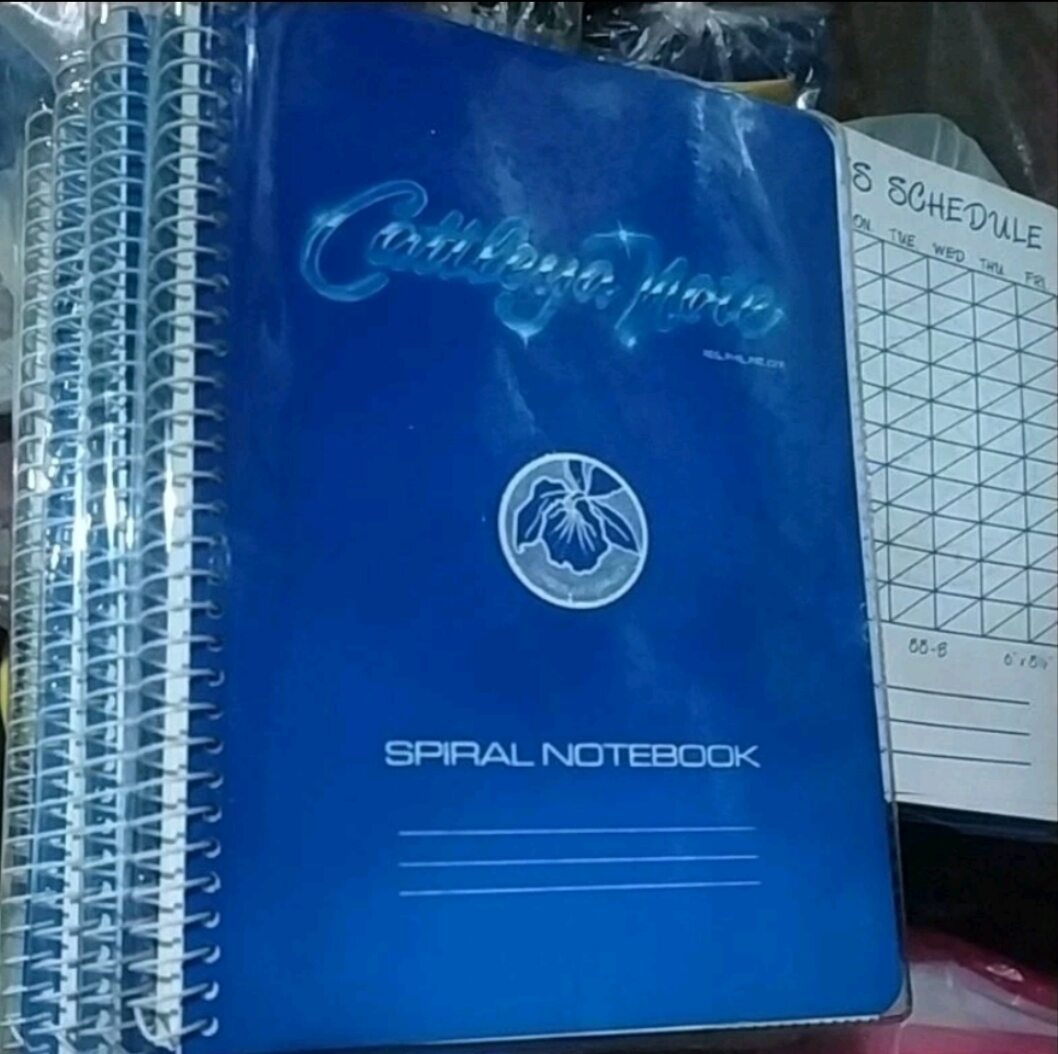 Cattleya Spiral Notebook 6"×8.5"inches Standard size 100 Sheets With ...