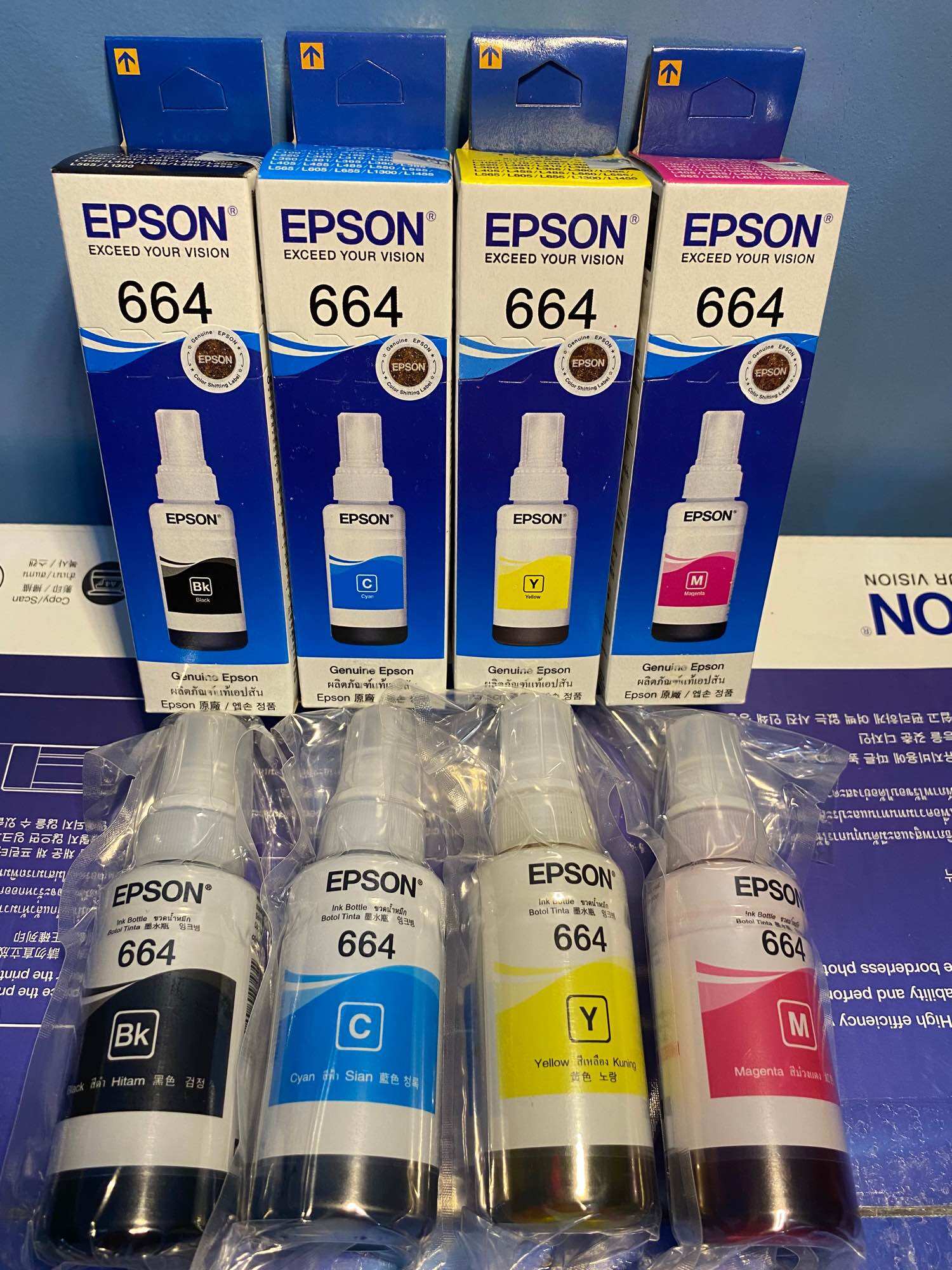 664 Ink Compatible for printers L360 L120 L121 L565 | Lazada PH