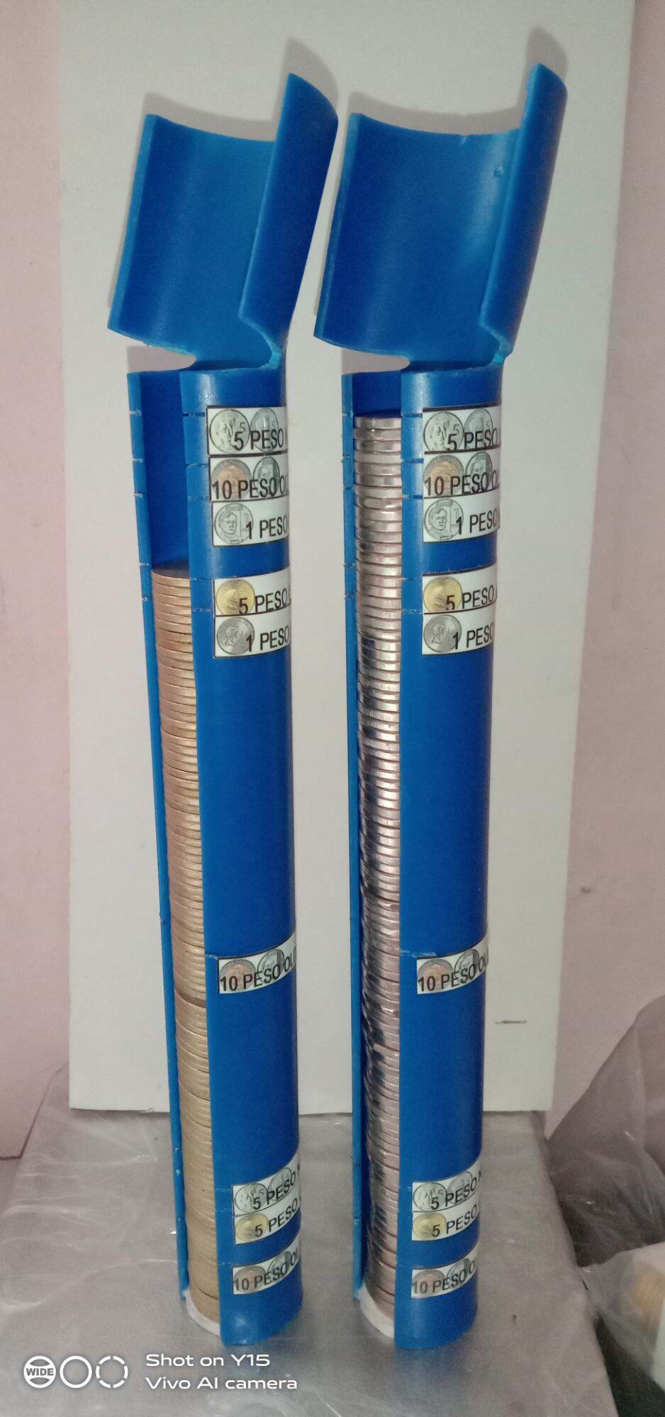 6 in 1 Pvc pipe Coin Sorter Counter tube | Lazada PH