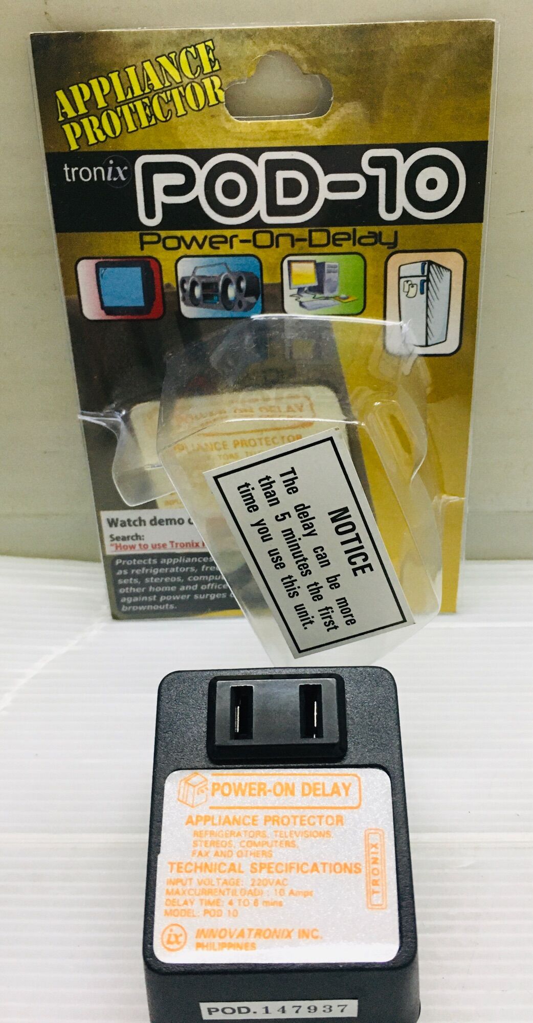 TRONIX POWER-ON-DALEY PAD-10 | Lazada PH