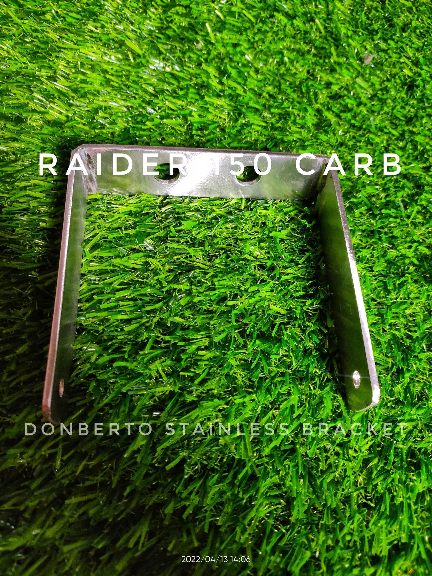 RAIDER 150 CARB ONLY STAINLESS BRACKET FOR MINI DRIVING LIGHT V1-V7 ...