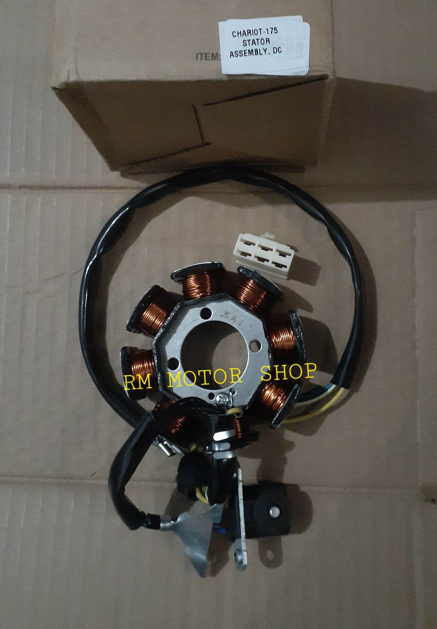 RUSI CHARIOT 175 STATOR ASSY | Lazada PH