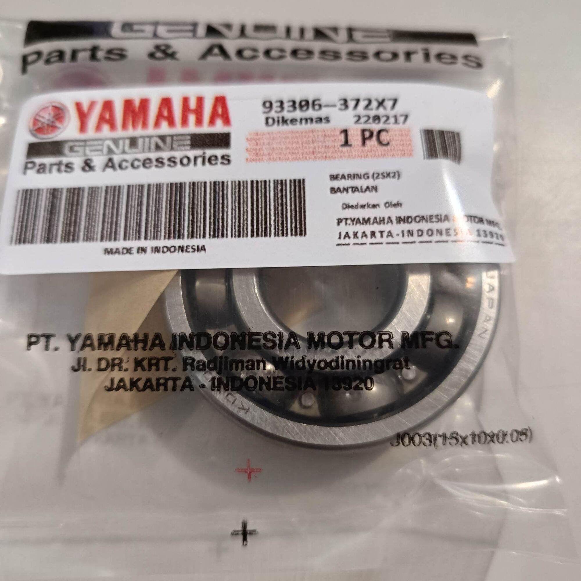 genuine crankshaft bearing 63/22 magneto side / mio i 125 | Lazada PH