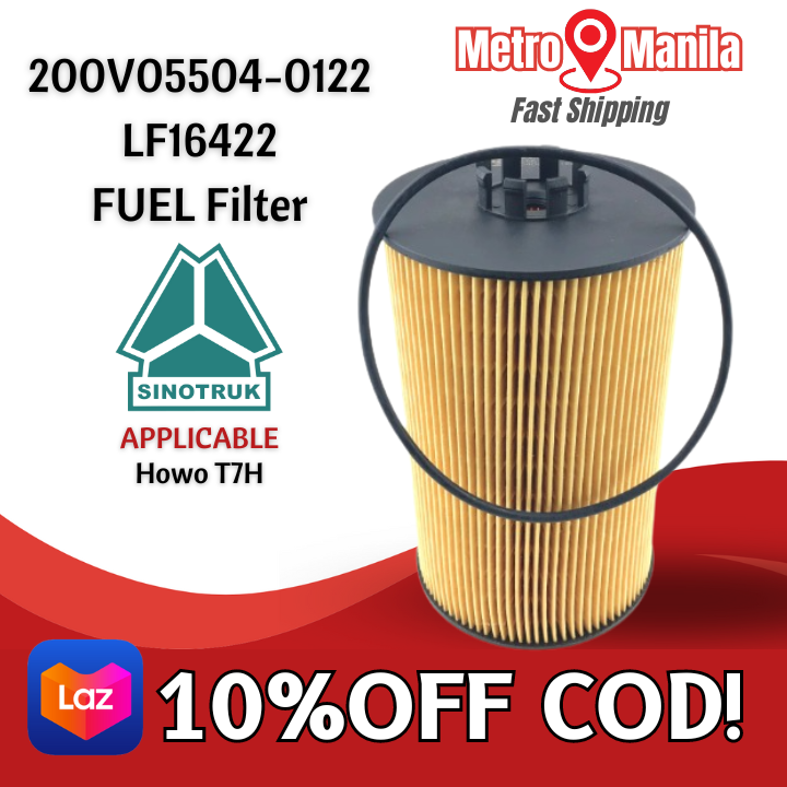 200V05504-0122 LF16422 Fuel Filter Howo T7H | Lazada PH