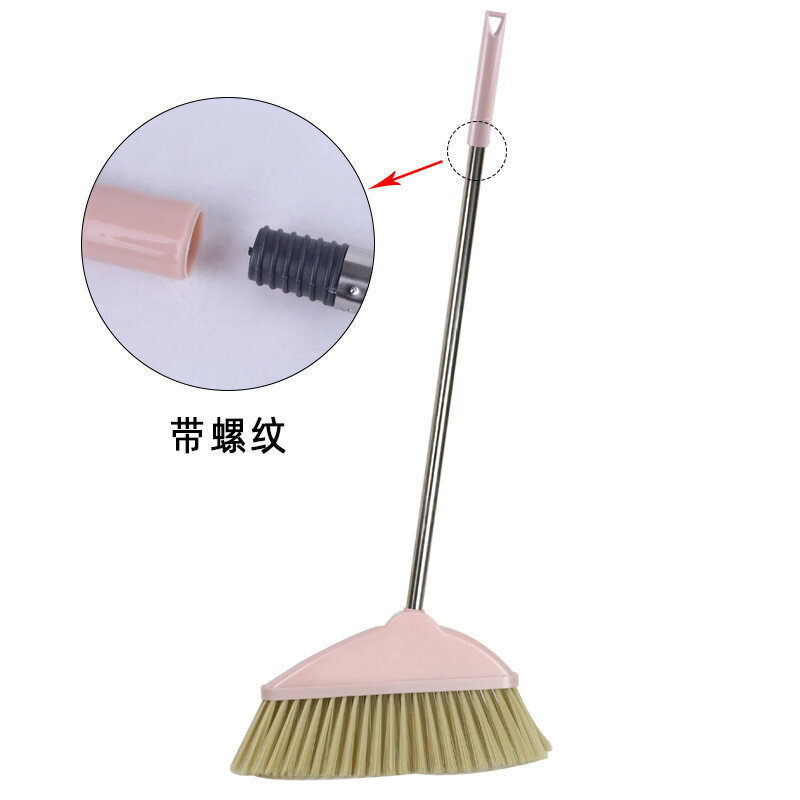 Single Broom Soft Bristle Broom Broom Dustpan Thick Large Size ...