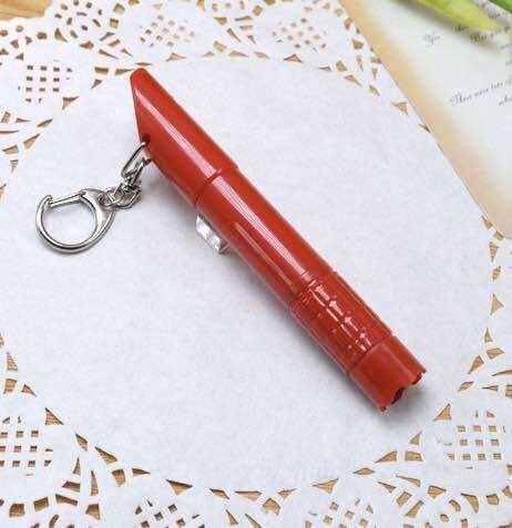 3In1 Ballpen Whistle Flashlight Keychain Multifunctional LED light ...