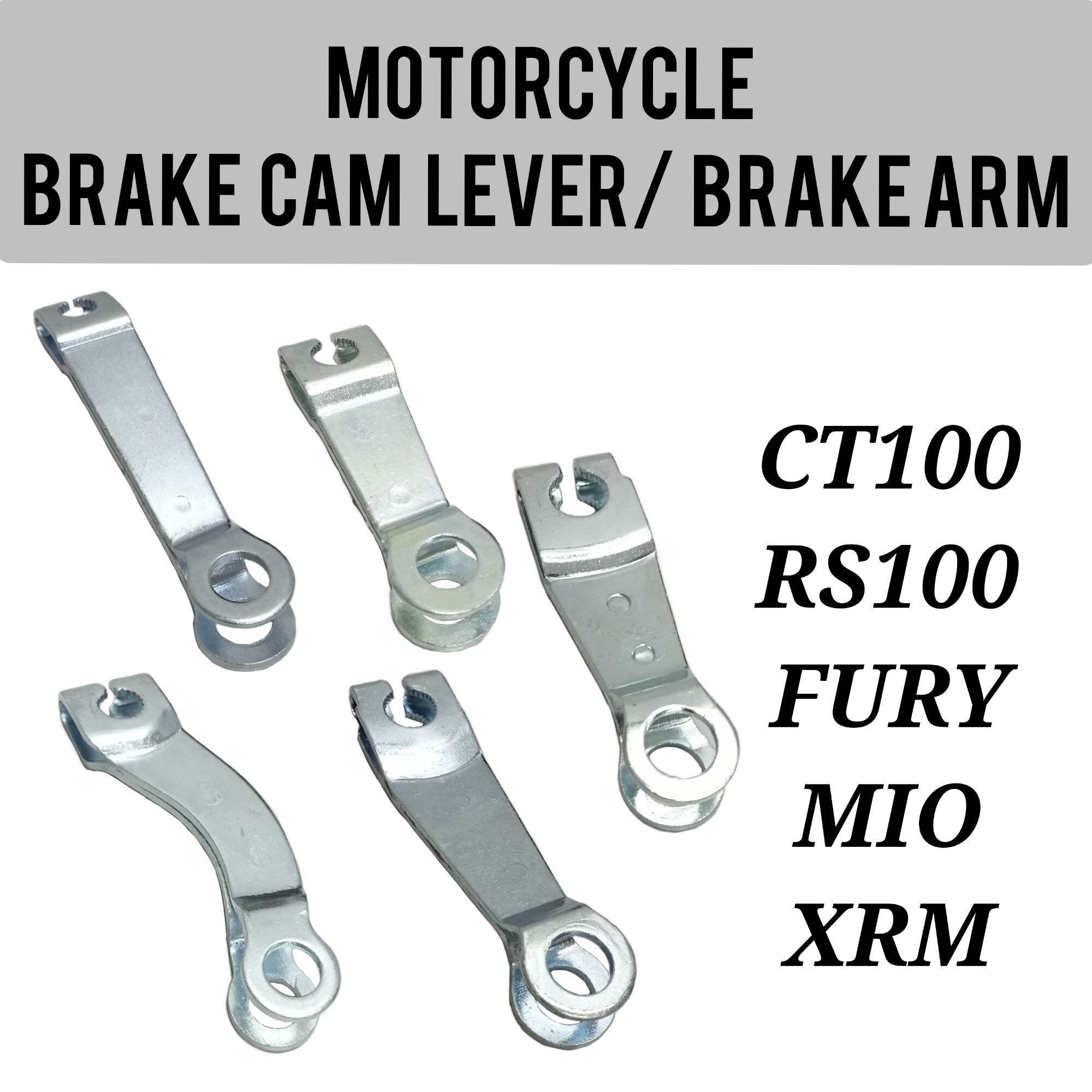 Motorcycle Brake Cam Lever/ Brake Arm CT100/ RS100/ FURY125/ MIO/ XRM ...
