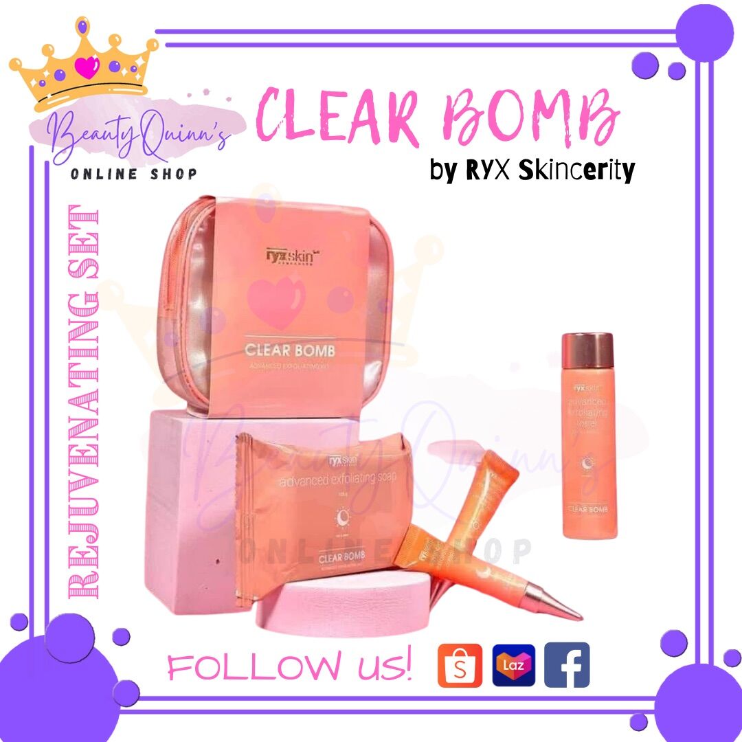 RYX CLEAR BOMB ADVANCED EXFOLIATING KIT | Lazada PH