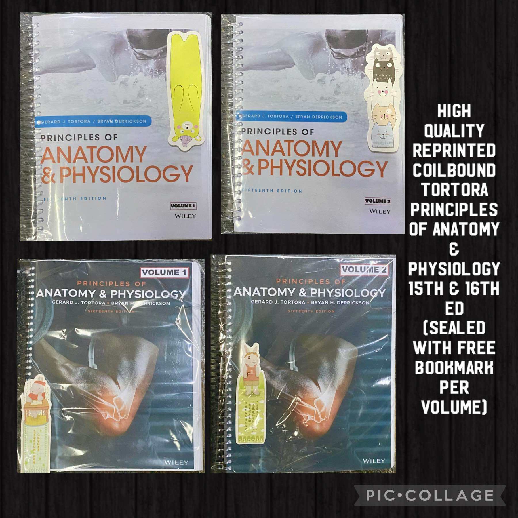 SALE Tortora Principles of Anatomy and Physiology 15th 16th Edition ...