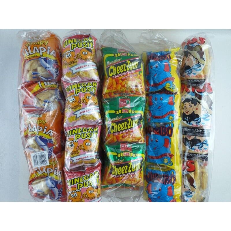 Assorted Junk Foods/Crackers worth of 129 | Lazada PH