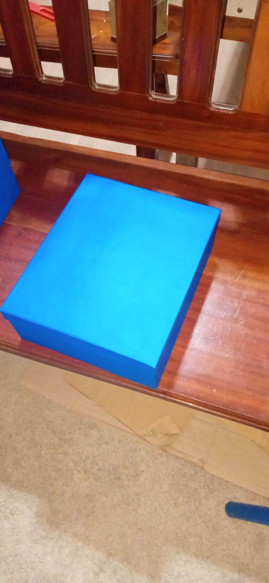 rectangle Box hard box royal blue 10x8x4 inches available in deferent ...
