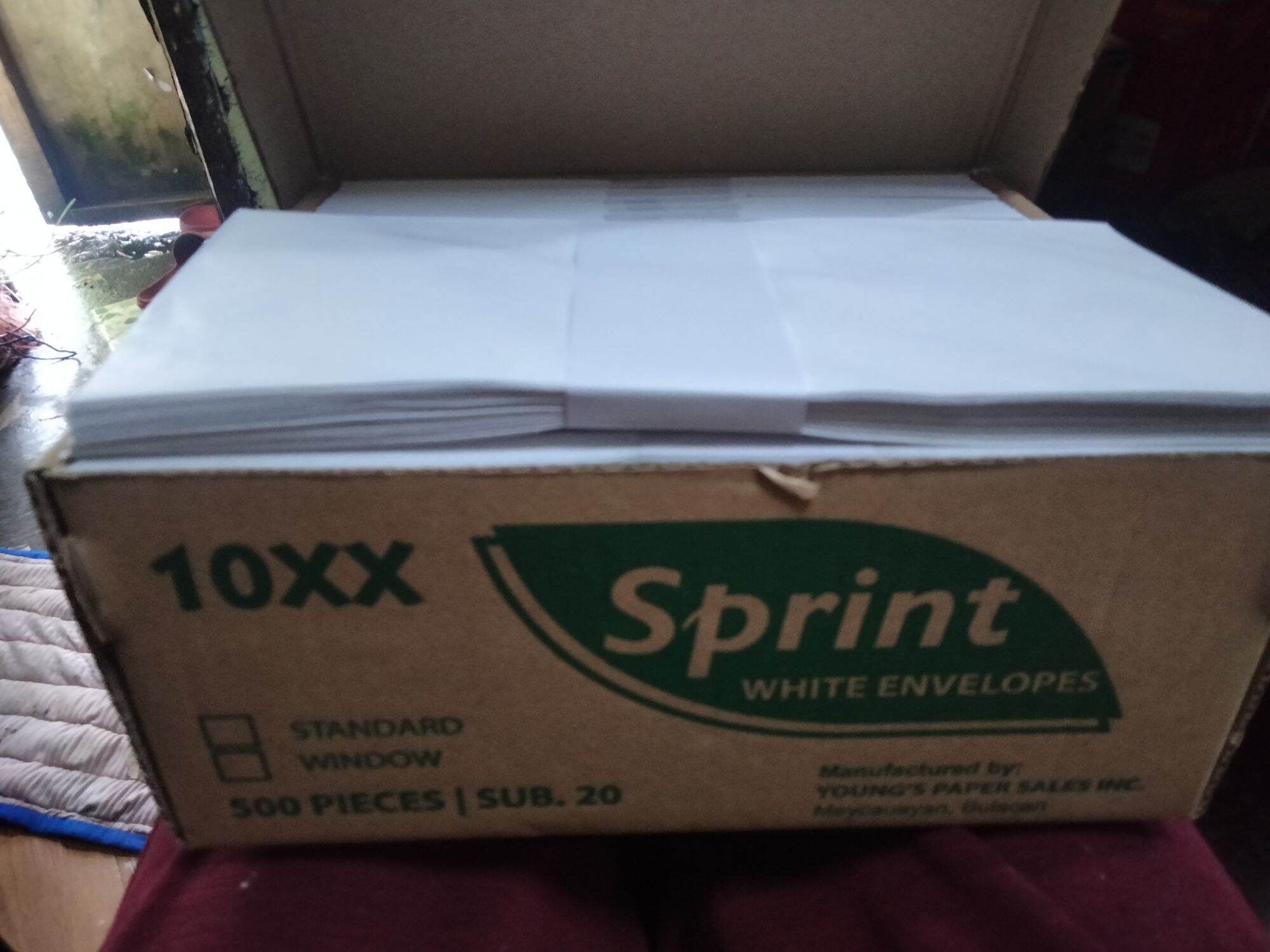 PRINTABLE WHITE LONG ENVELOPES SUB20 sold per Bundle by 50's | Lazada PH